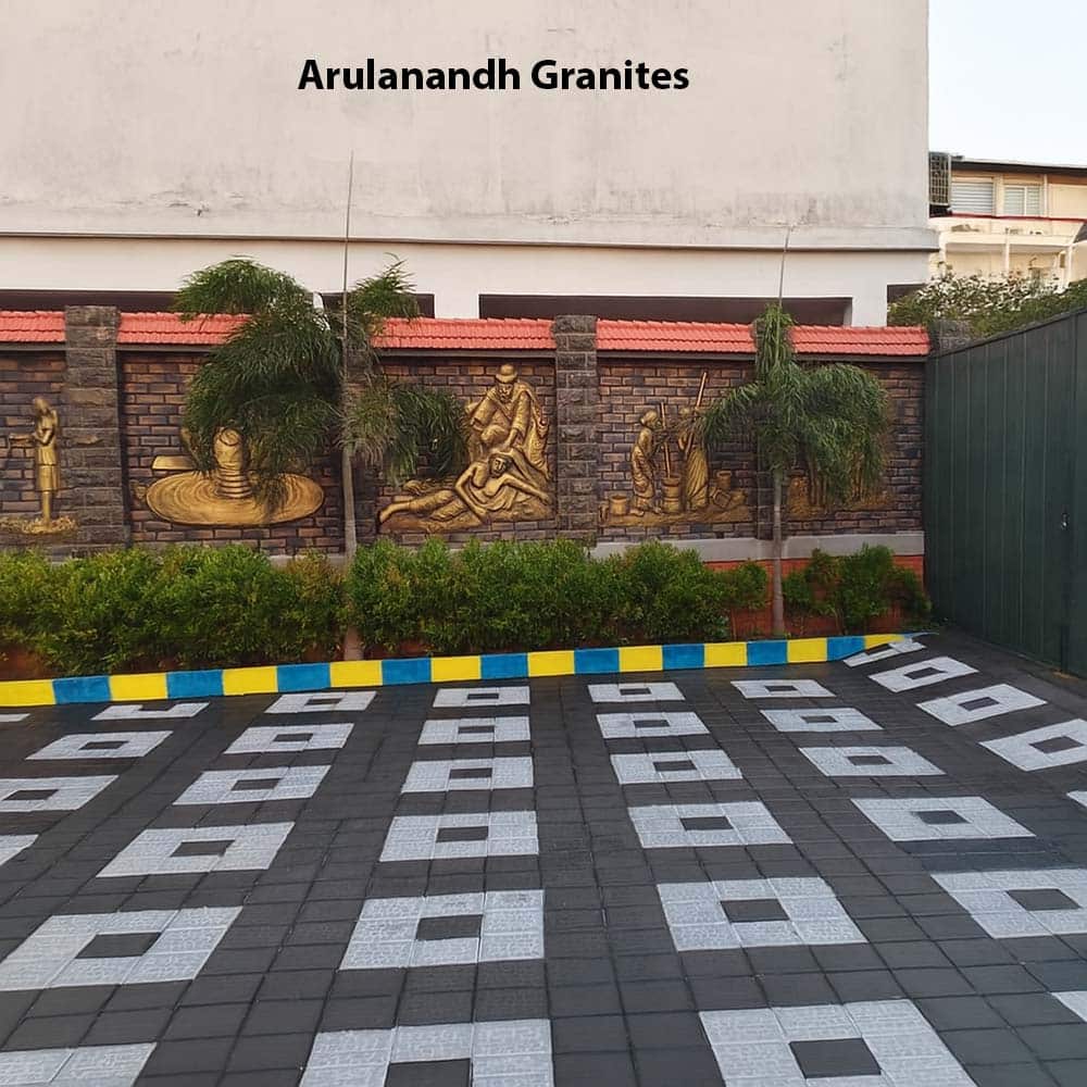 Interlock Tile – Checkerboard Matte Finish